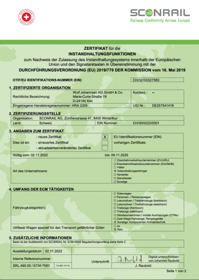 Railway and Locomotives - Wulf Johannsen